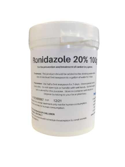 RONIDAZOLE 20% 100g BATCH NO: 0003V3 EXP: 11/24